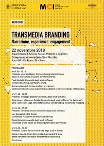 Workshop sul Transmedia branding – Master in Comunicazione d'Impresa